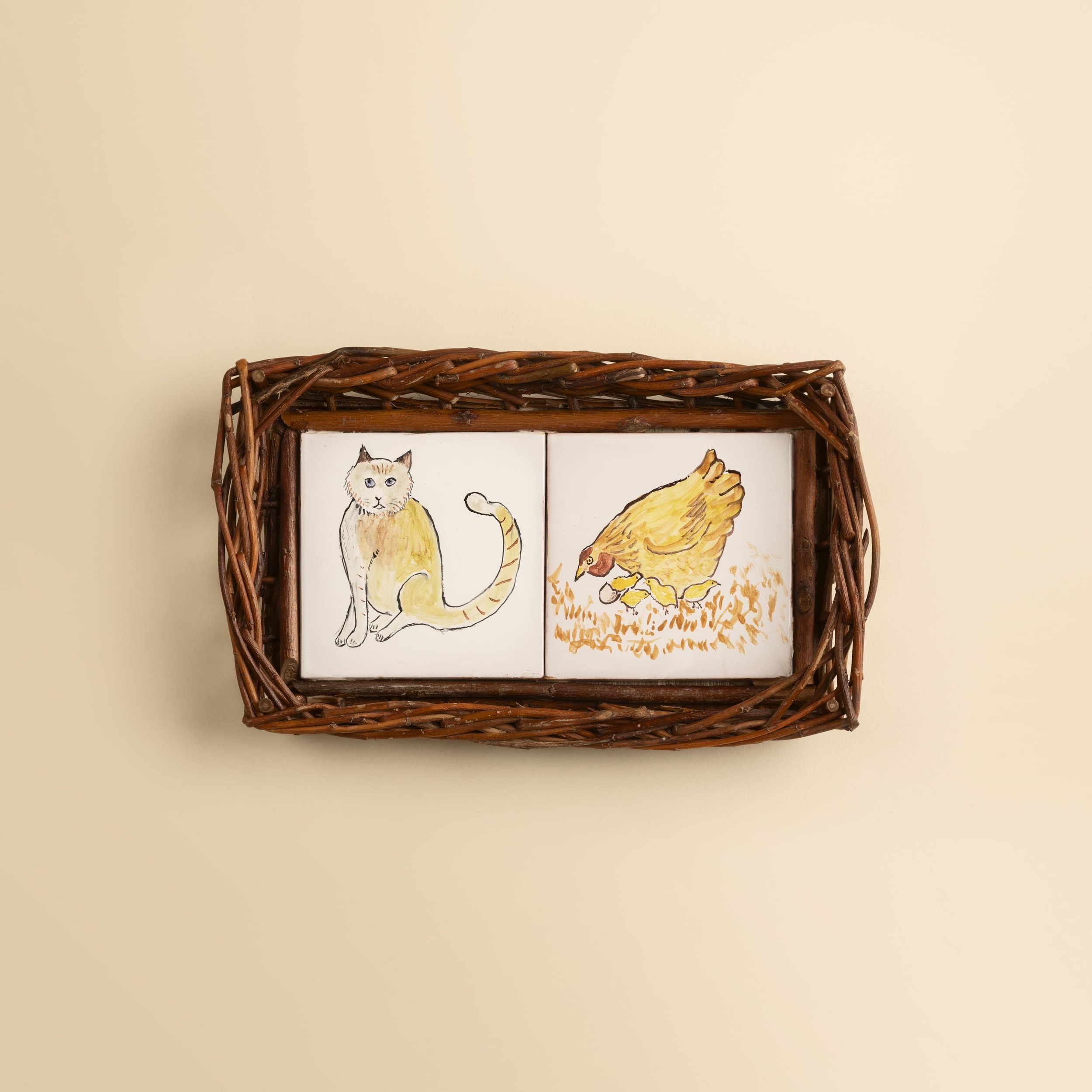 Plateau de service "Le chat et la poule" – Pierre Yovanovitch ...